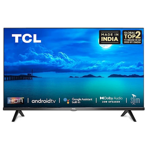 ტელევიზორი TCL 43S65A/MT21TS1-EU/GE, 43", FHD, Smart TV, Android, USB, HDMI, LAN, BT, WIFI ...